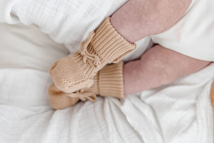 Newborn Booties – Honey Moon Baby Co